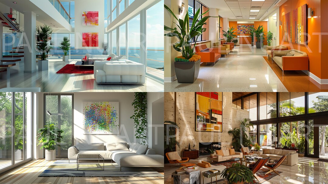 A Trained Algorithmic Image of a Modern Malay Interior Design Style ...