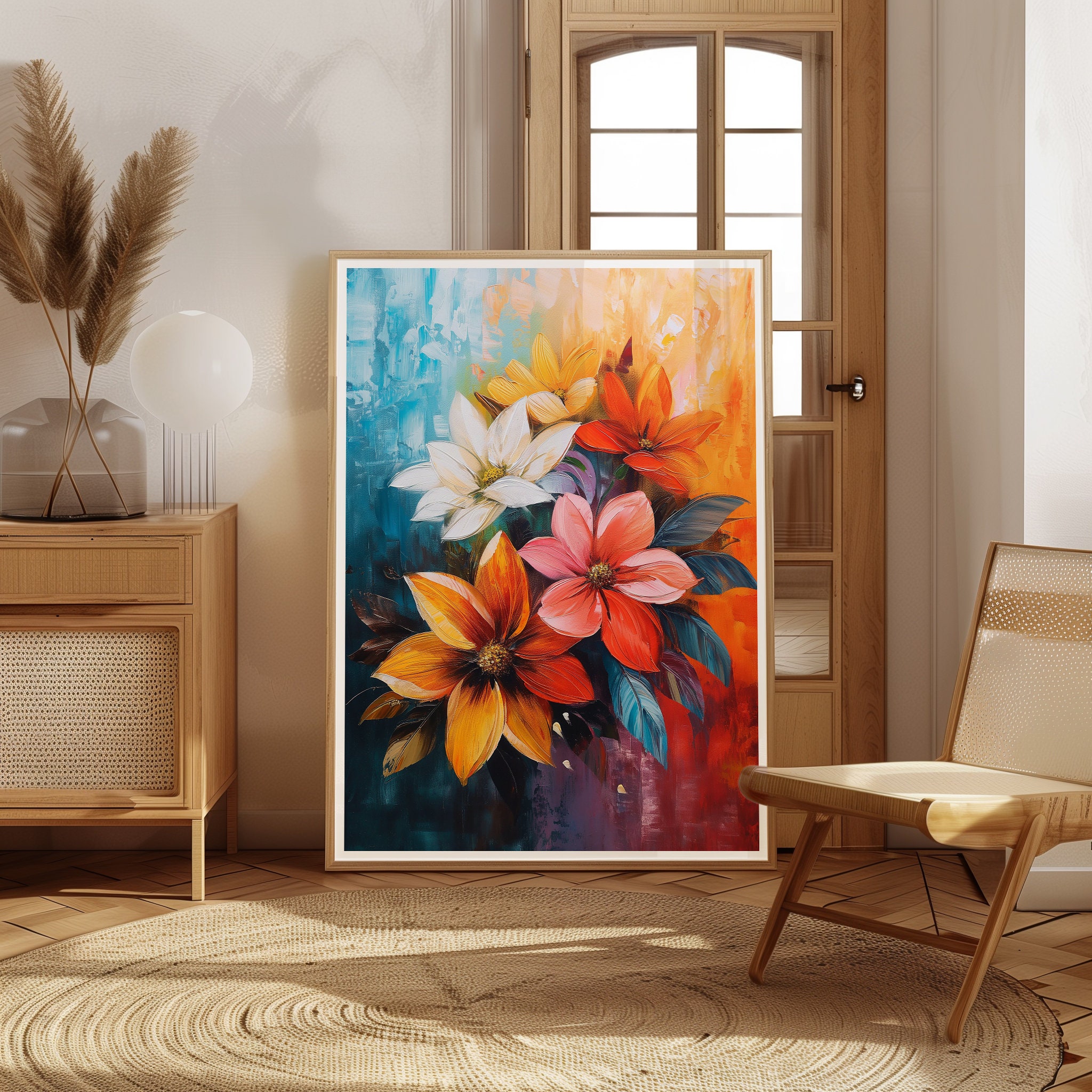 Printable Design 8.5x11 Frame Size Instant Download High Resolution ...