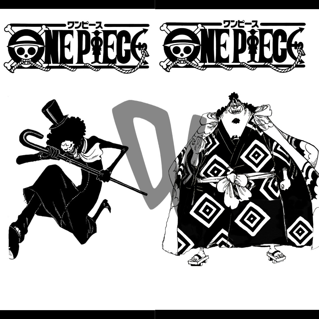 One Piece Poster Poster Set Strawhatsgear 5 Digital Paperinstant Download Commercial Use