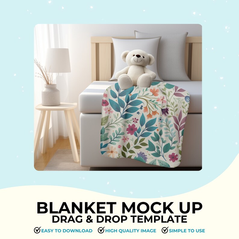 Drag & Drop Baby Blanket PNG High-quality, Transparent Background ...