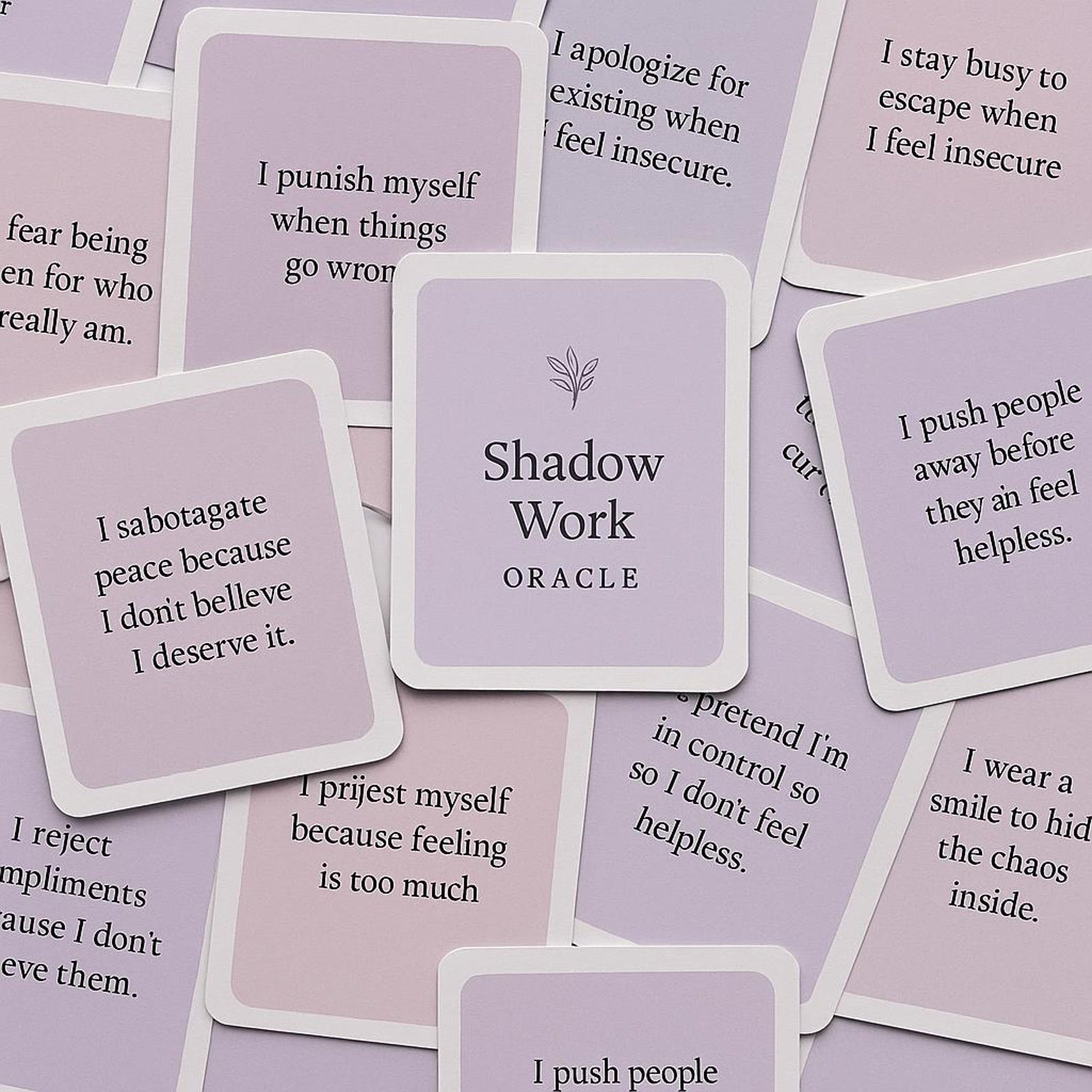 Shadow Work Oracle – 44 Digital Cards | Printable Healing Deck ...
