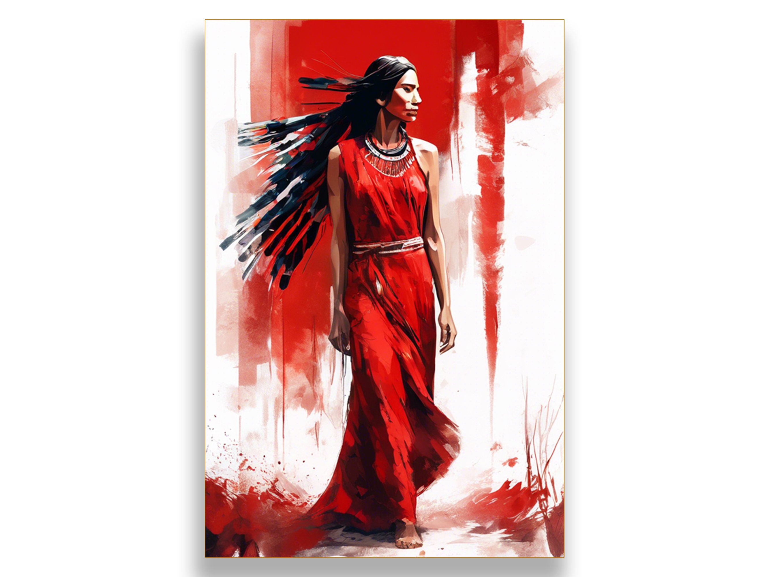 Native American Painting, MMIW, Missing and Murdered Indigenous Women ...