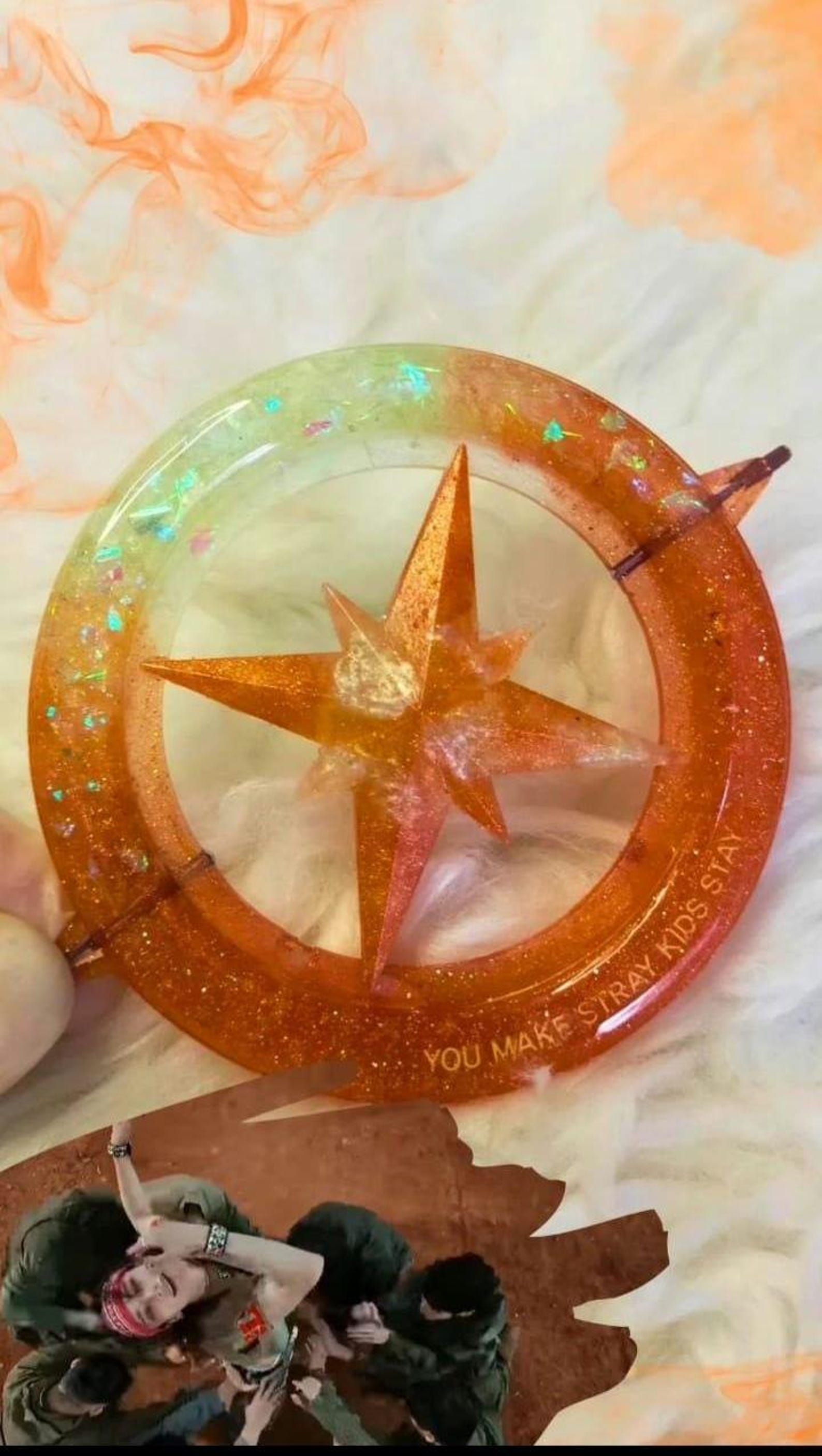 Handmade Compass Resin Insert for Lightstick Ver. 1 – Kpop Fan ...