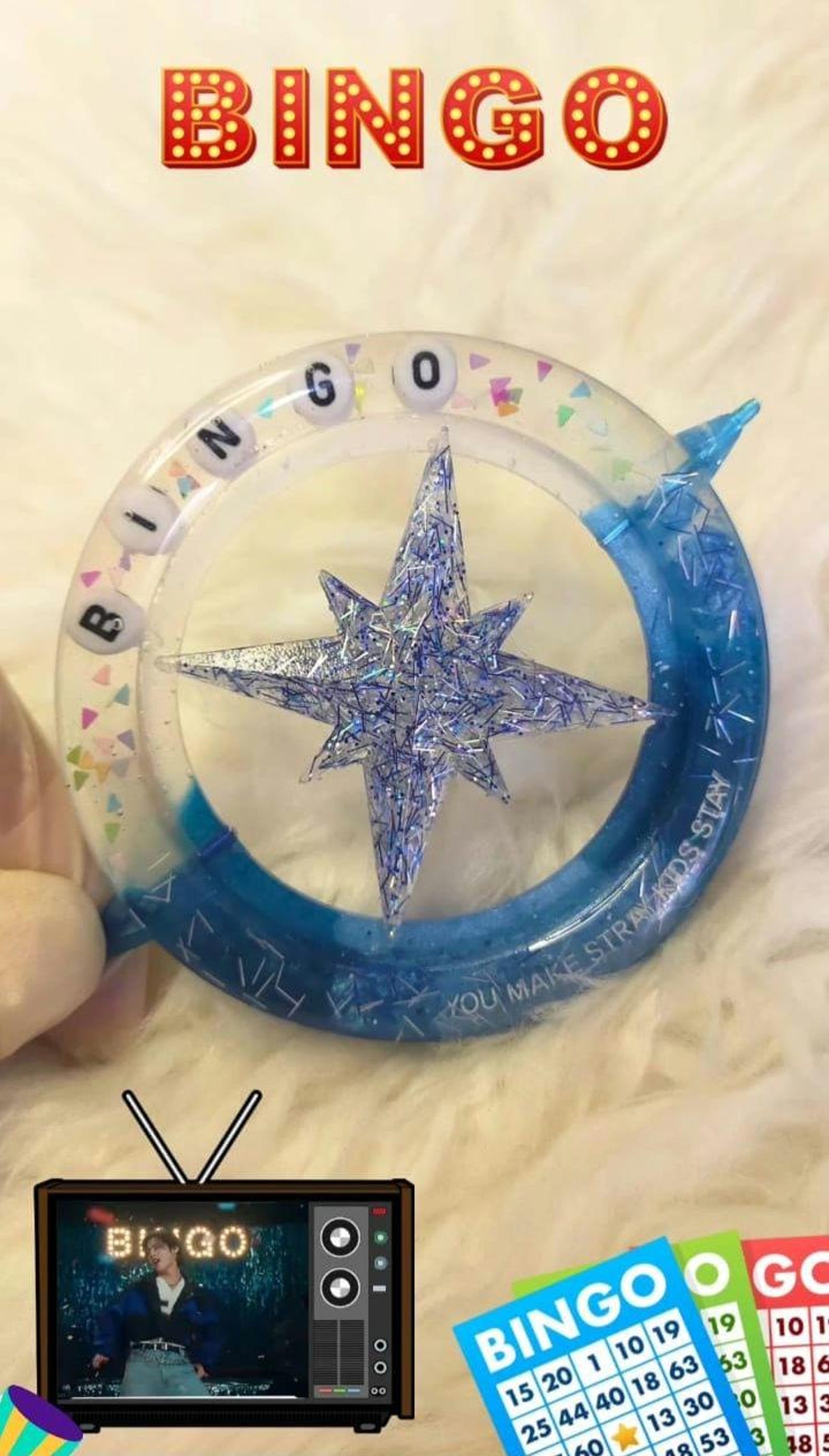 Handmade Compass Resin Insert for Lightstick Ver. 1 – Kpop Fan ...