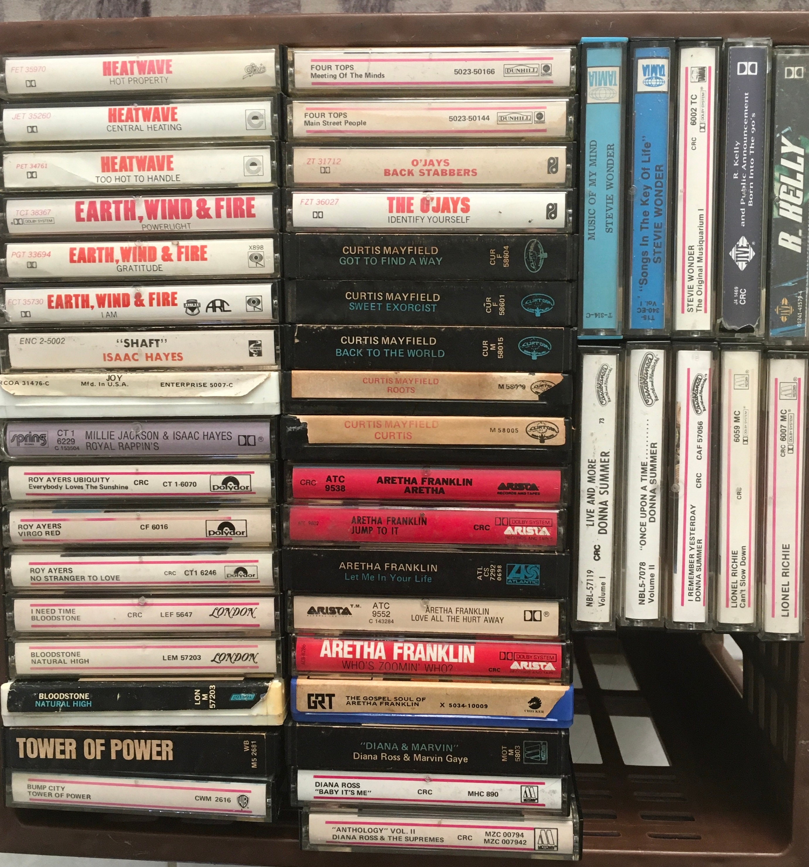 Variety of Vintage Rnb/soul Cassette Tapes - Etsy
