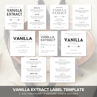 Vanilla Labels - Etsy