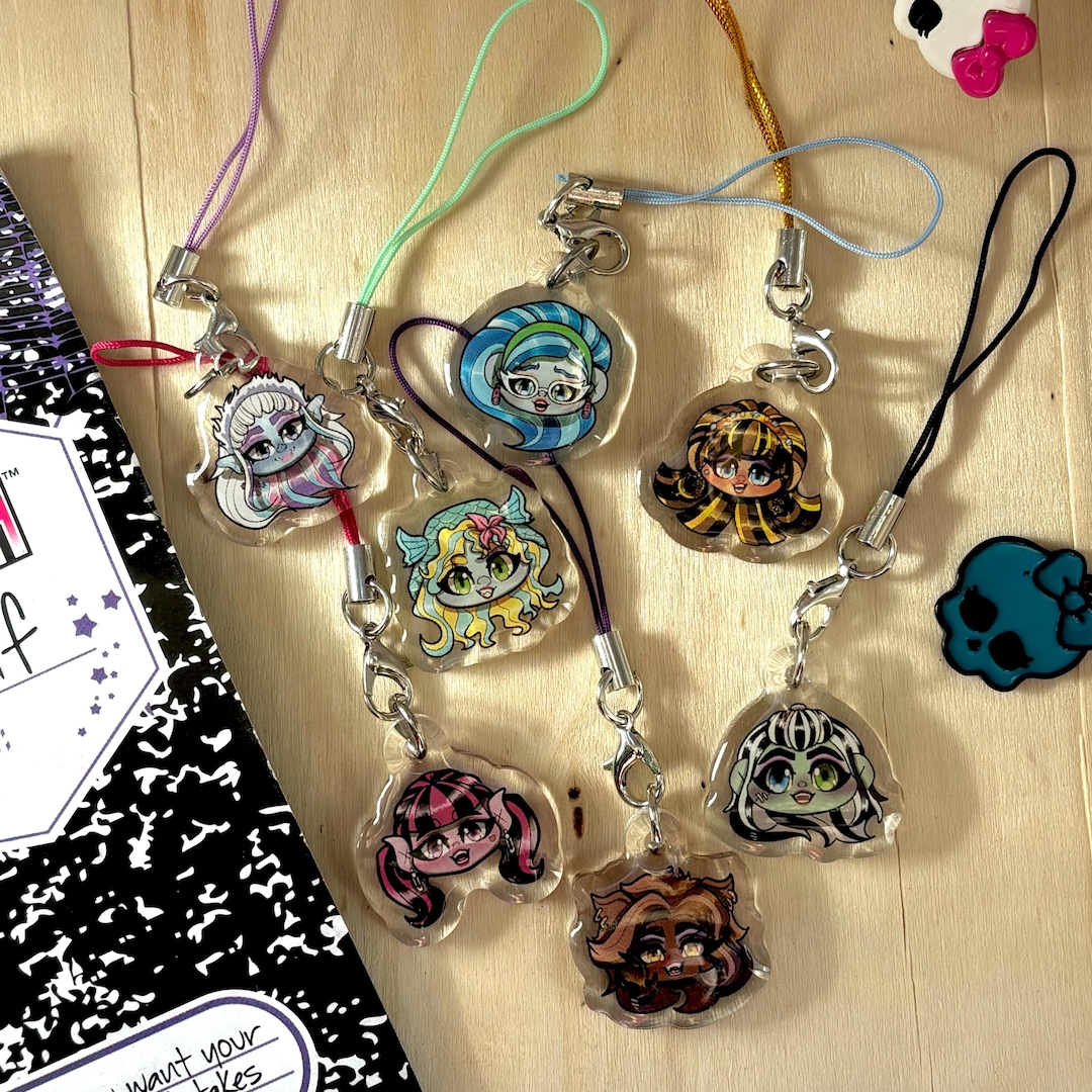 Monster Girl 1 Inch Phone Charms WAVE 1 - Etsy