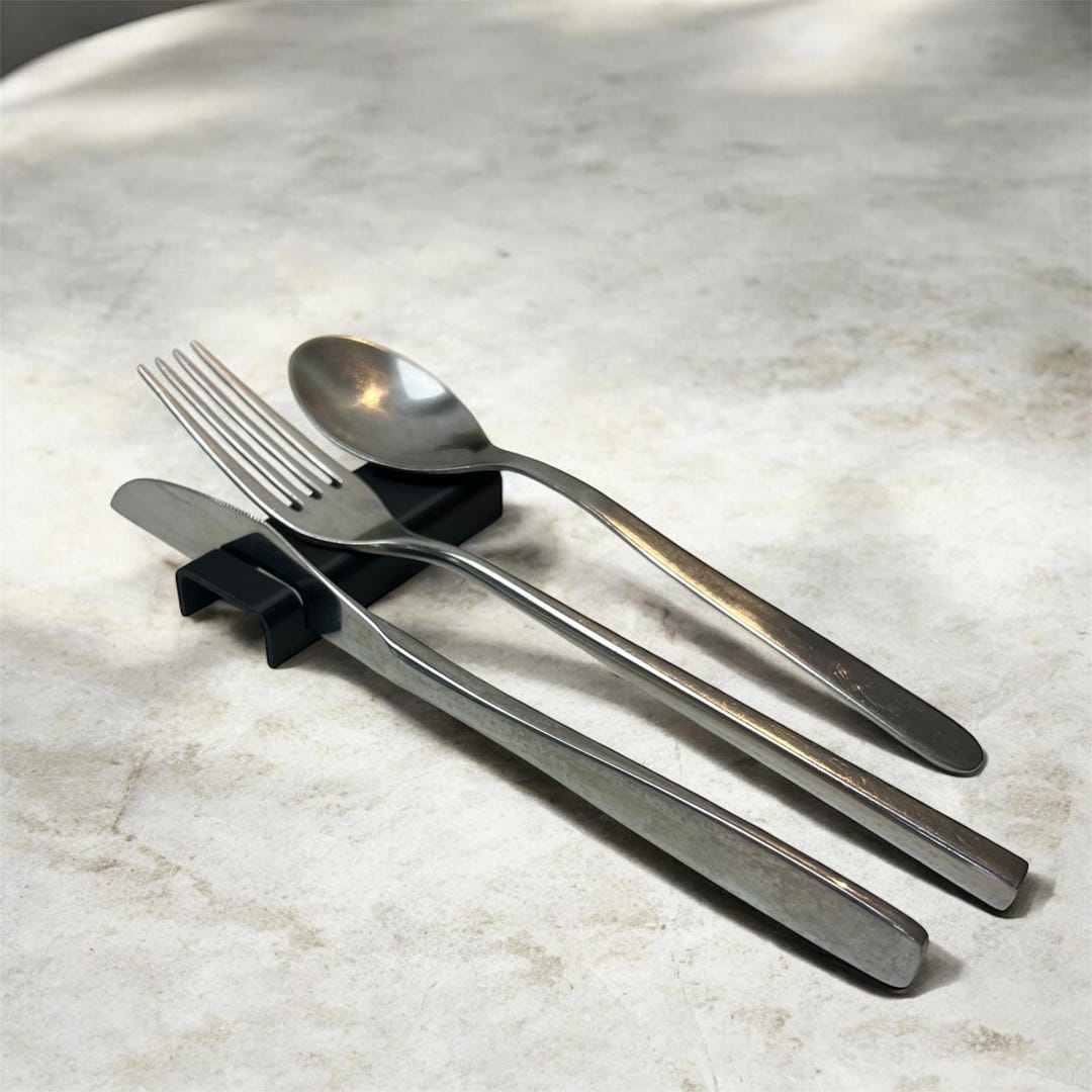 Modern Minimal Customizable Cutlery Rest Set - Elegant Table Cutlery ...