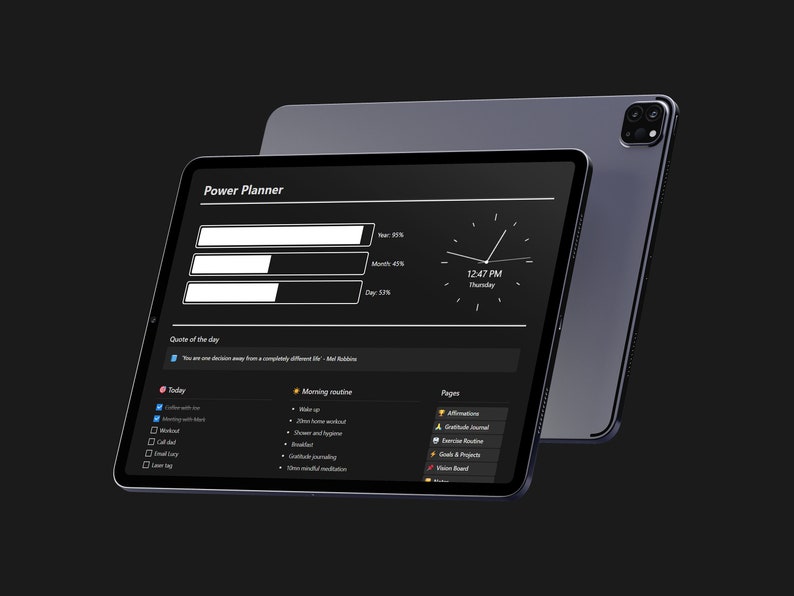 The Digital Power Planner | Premium Daily Planner | 2024 ...