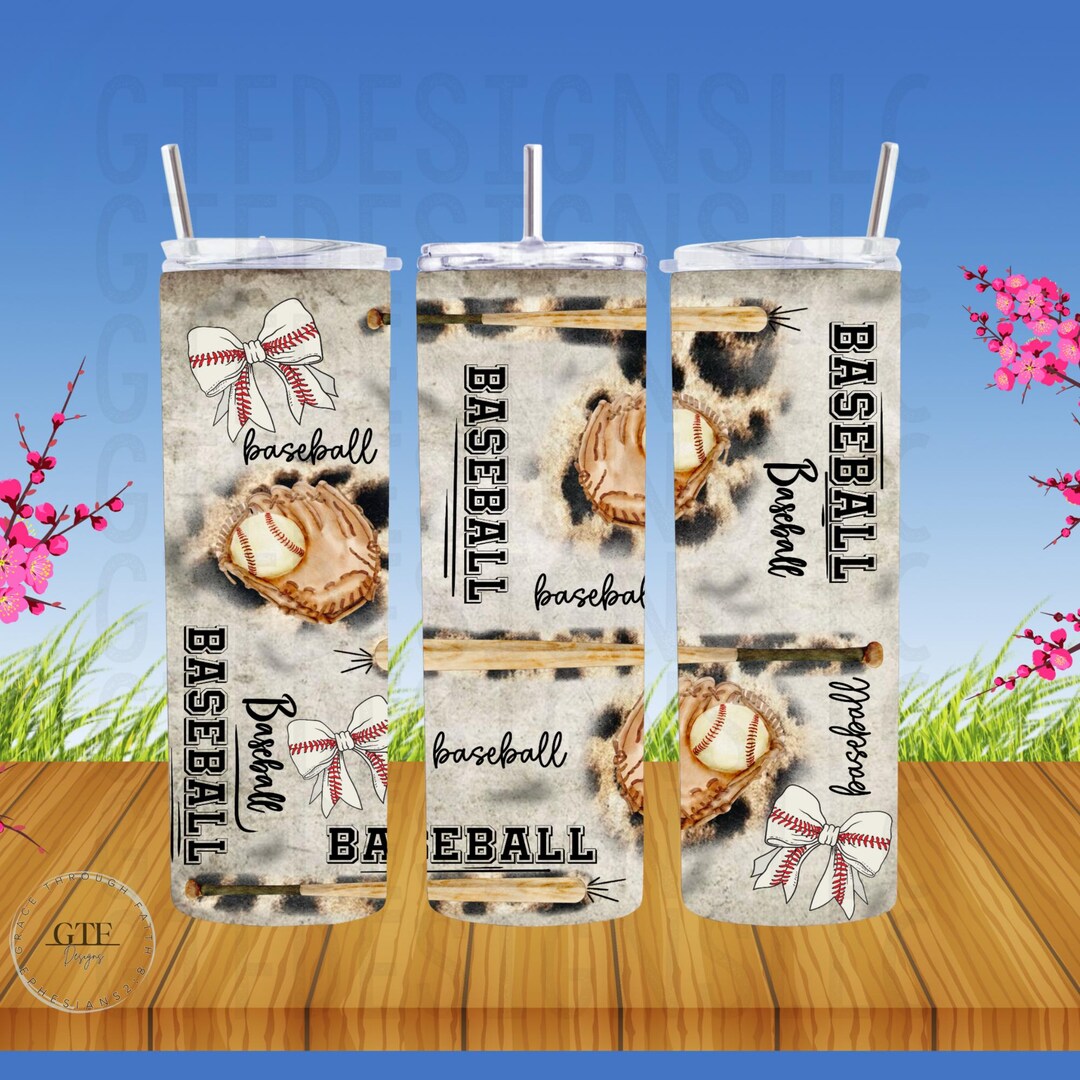 Baseball Sublimation Tumbler Wrap PNG - Etsy