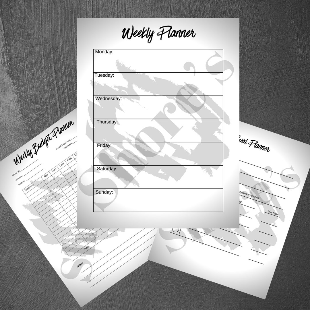 Digital Minimalist Planning Bundle - Etsy