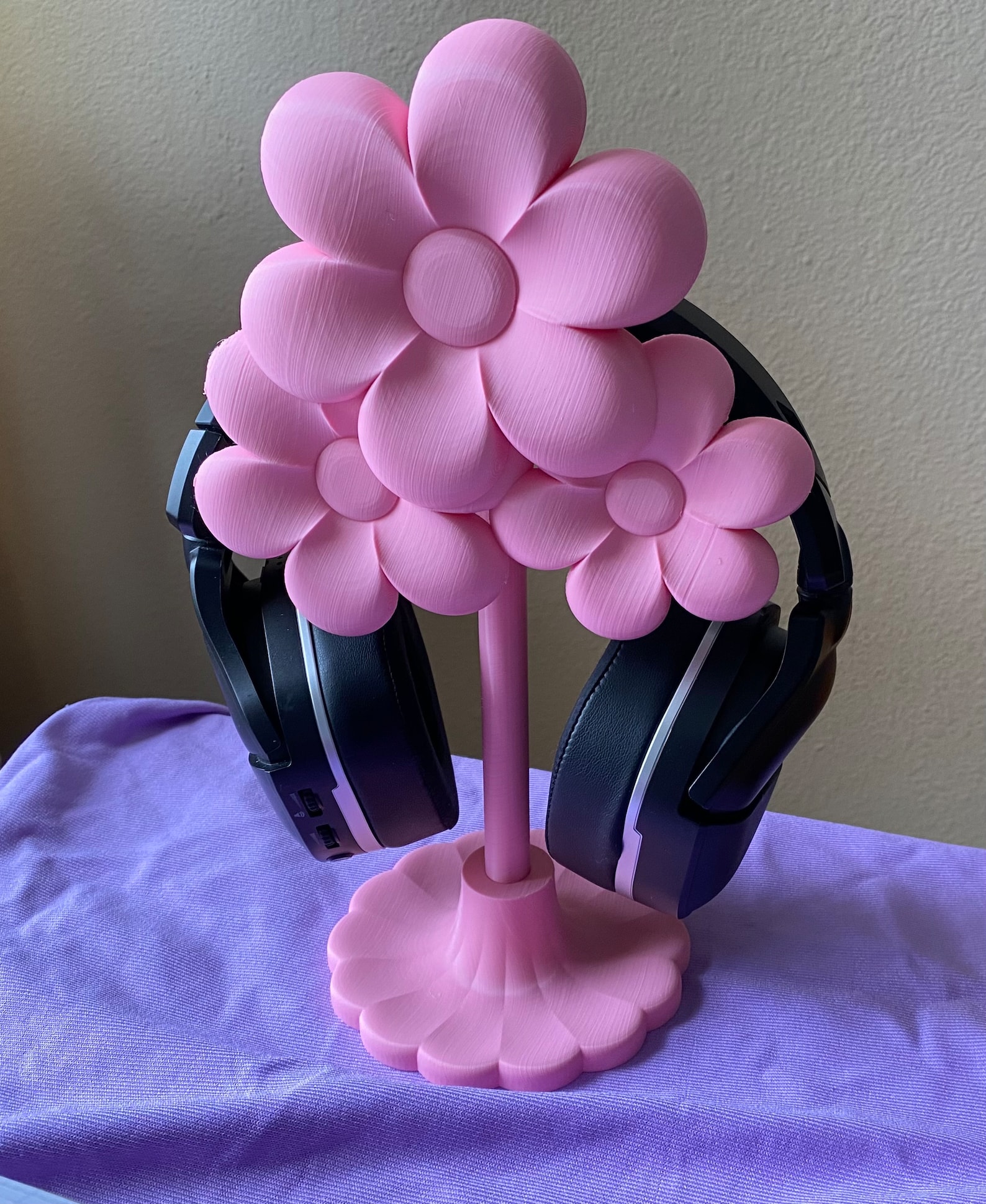 Flower Headphone Stand - Etsy