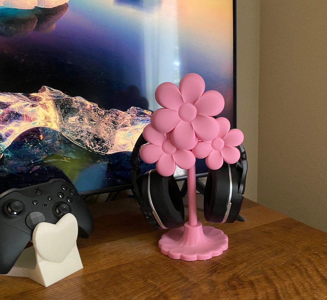 Flower Headphone Stand - Etsy