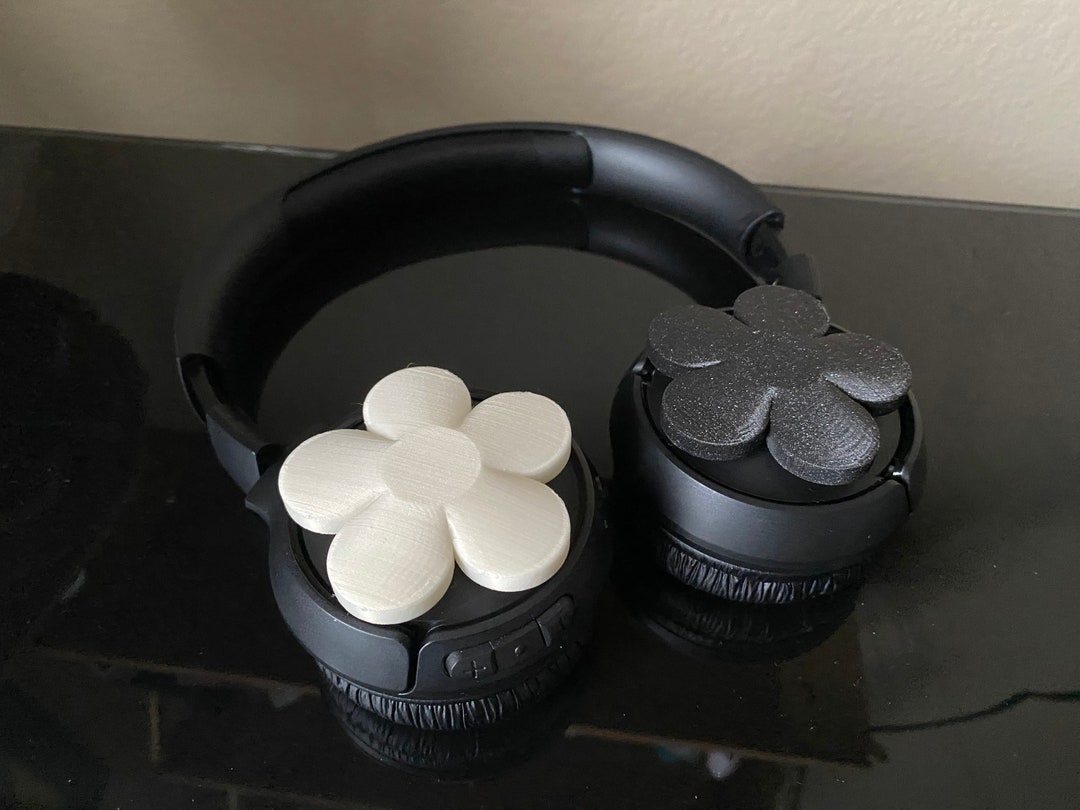 Flower Headphone Charms- 3D Printed - Etsy