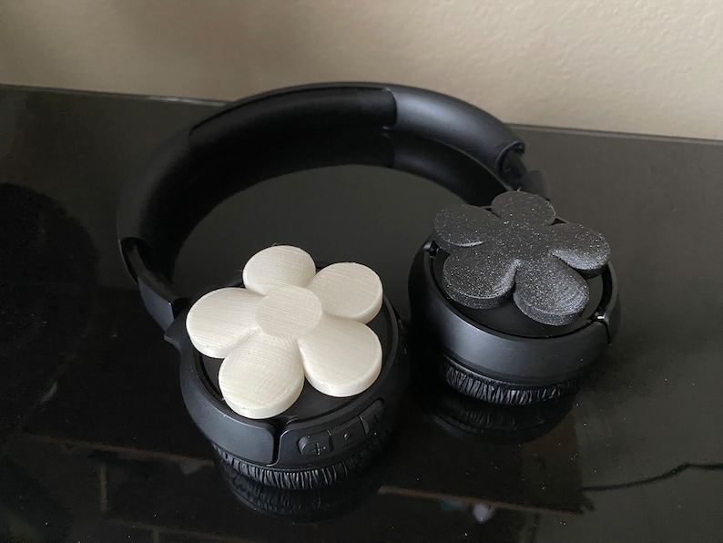 Flower Headphone Charms- 3D Printed - Etsy