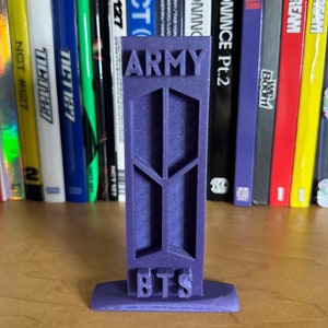 BTS ARMY 3D Printed Logo Standee - Small - Etsy
