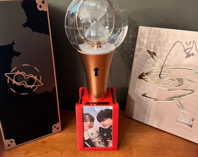 ATEEZ Lightiny Lightstick Stand Ver 1 or 2 Personalized 3D Print - Etsy