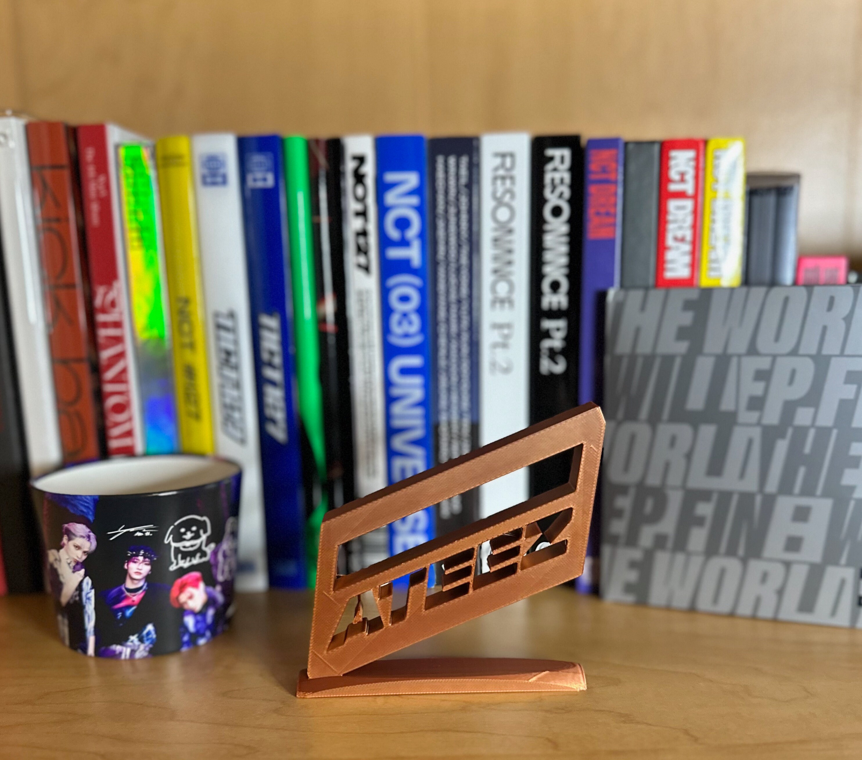 ATEEZ 3D Printed Logo Standee - Etsy