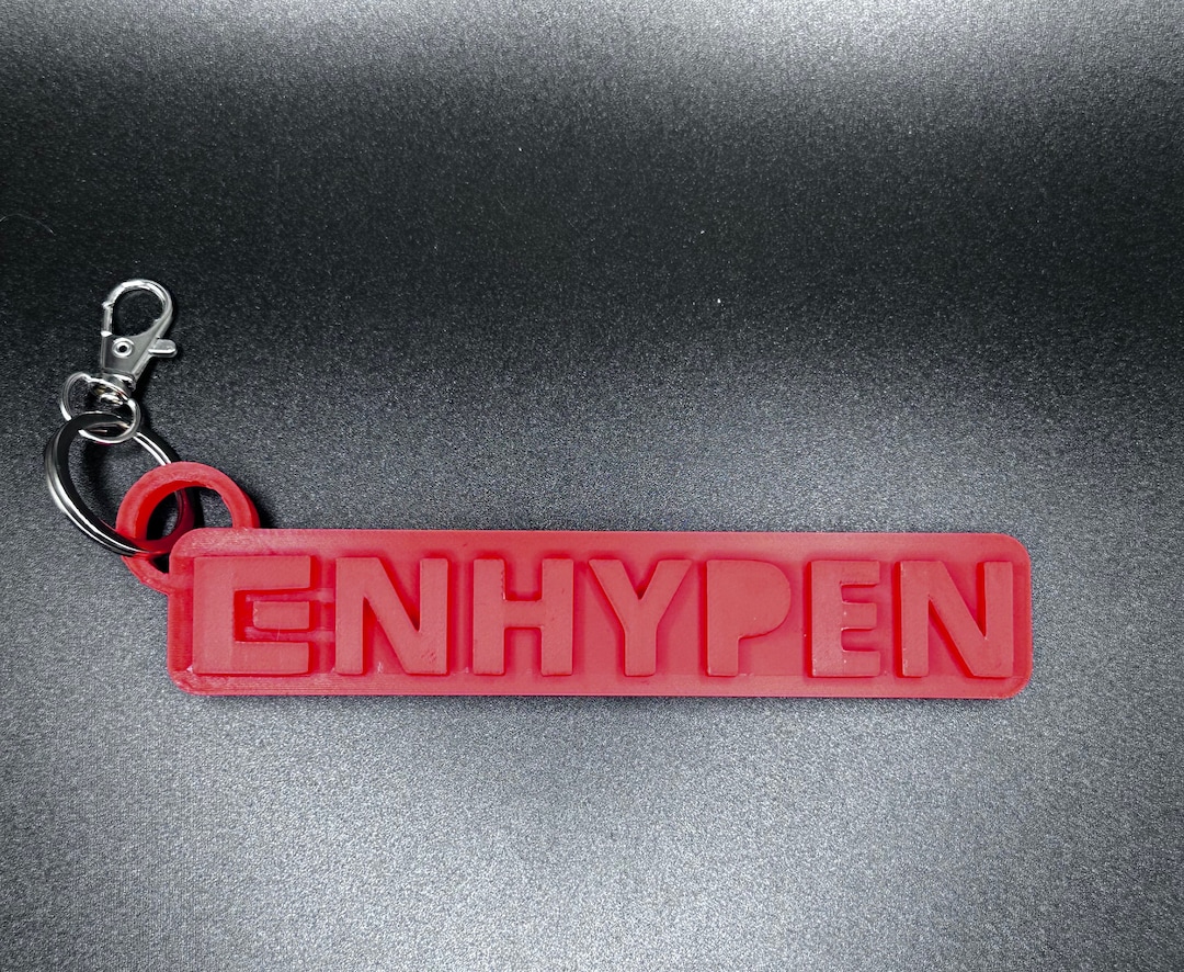 Enhypen 3D Printed Keychain - Etsy