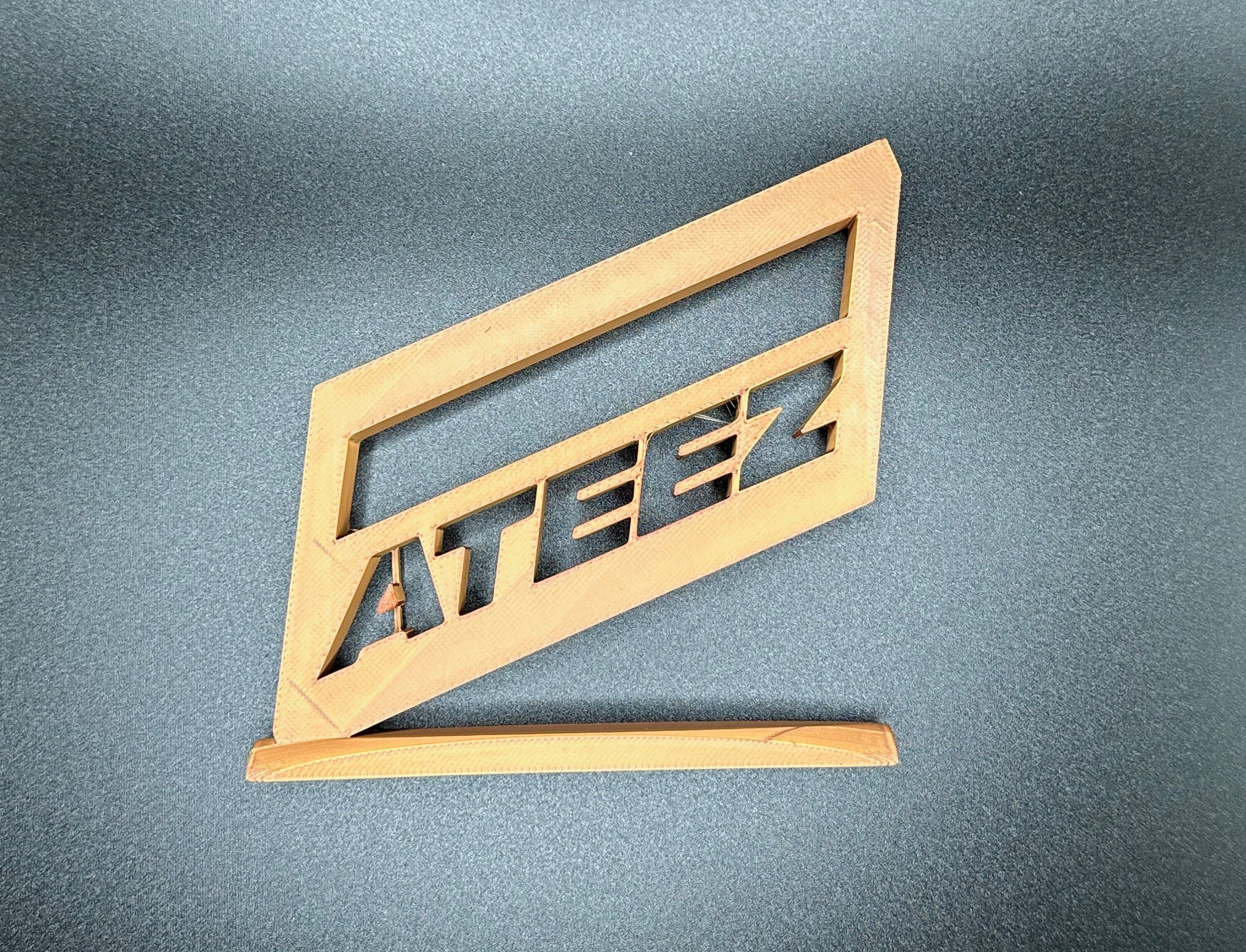 ATEEZ 3D Printed Logo Standee - Etsy
