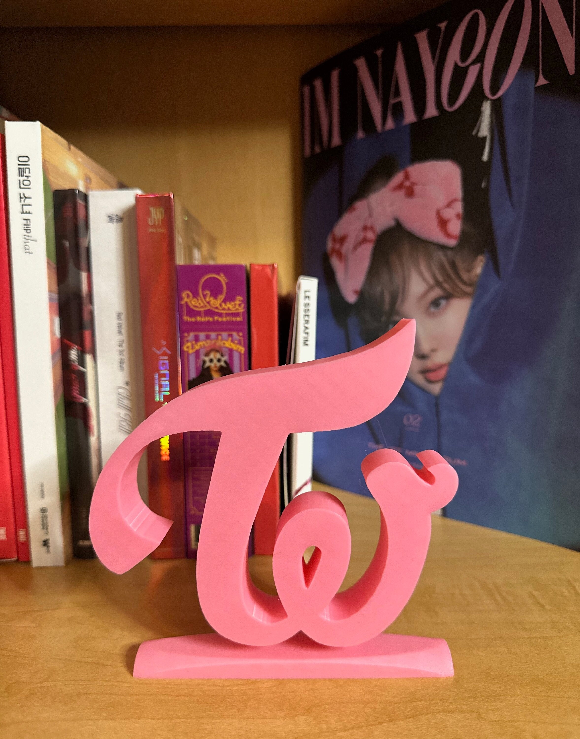 Twice 3D Printed K-pop Logo Standee - Etsy