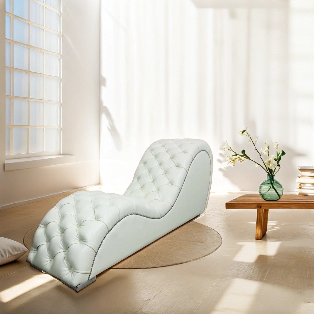 Sex Tantra Yoga Lounge Chair Bondage Chaise Relaxation Streching Spa