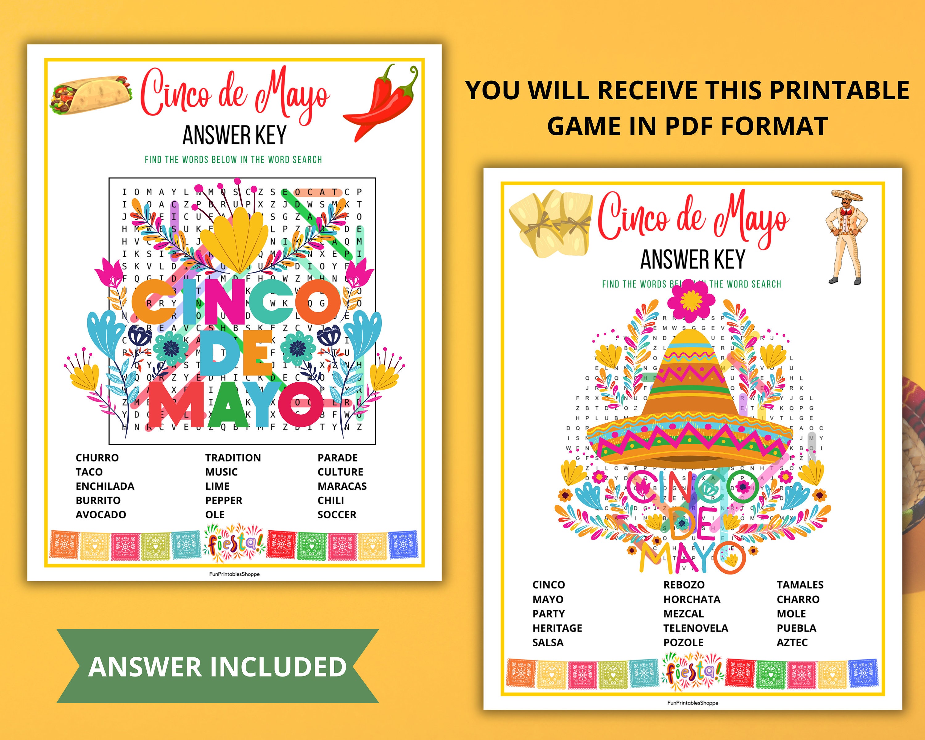 Cinco De Mayo Word Search,cinco De Mayo Games,cinco De Mayo Activities ...