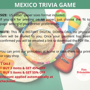 Mexico Trivia Game,mexican History Questions,mexico Quiz,mexican ...