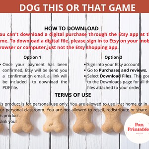 Dog This or That,dog Party Games,dog Activity,fun Pets Games,dog ...