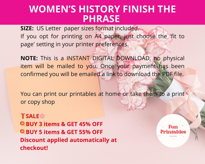 Women's History Month Finish the Phrase,womens History Trivia,women ...