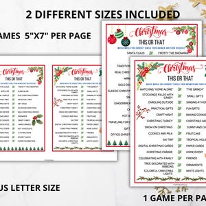 Christmas This or That Game,would You Rather Game,friendsmas Icebreaker ...