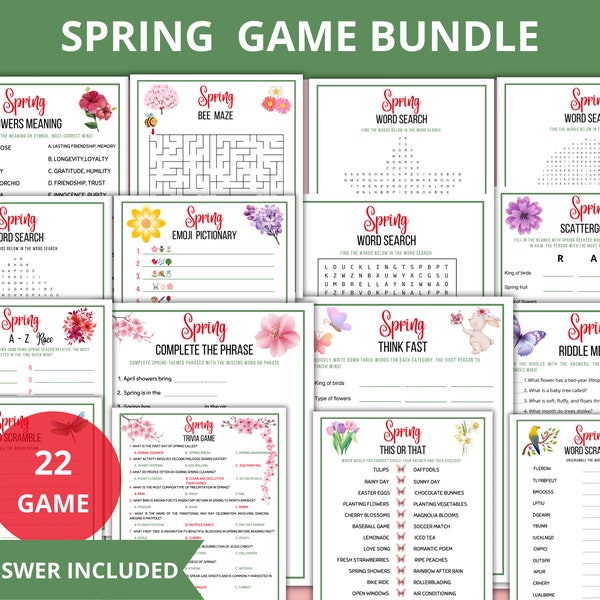 Spring Party Favors - Etsy