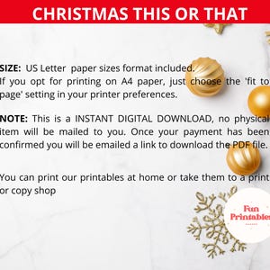Christmas This or That Game,would You Rather Game,friendsmas Icebreaker ...
