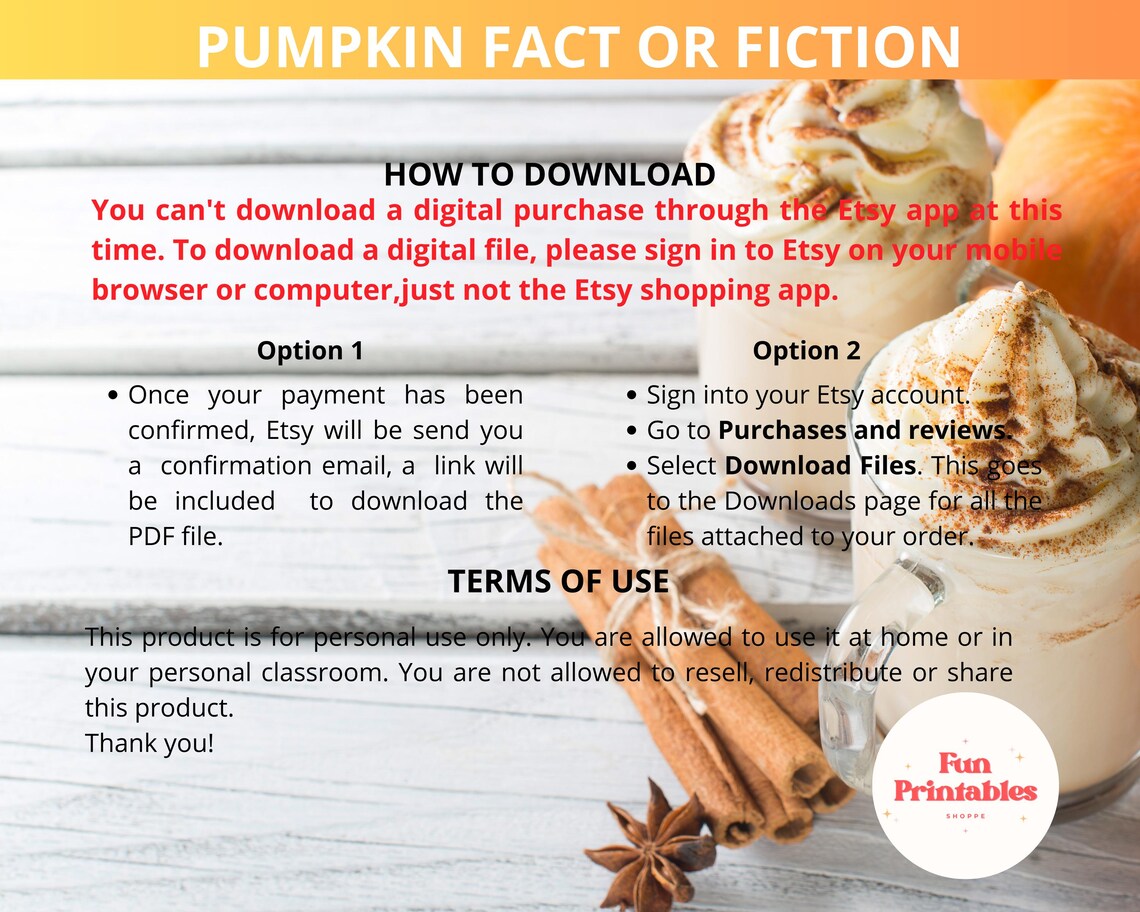 Pumpkin Trivia,pumpkin Fact or Fiction,fall Party Games,true or False ...