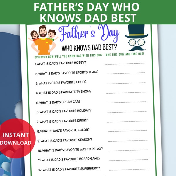 Who Knows Daddy - Etsy