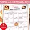 20 Breakfast Bingo Cards Printable Game, Sunday Brunch Bingo, Board ...