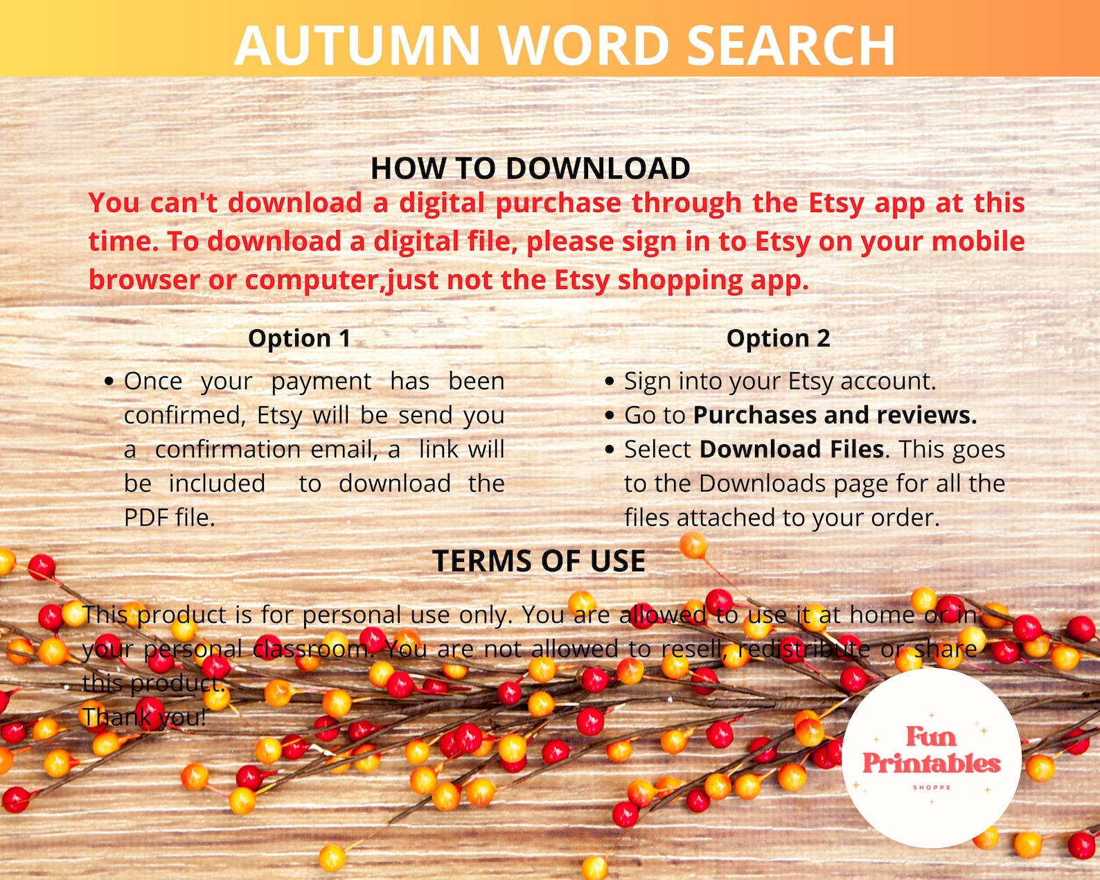 Fall Word Search,autumn Word Search,autumn Word Puzzle,fall Party Game ...