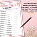 All About Mom Quiz,all About My Momma,mommy,mother's Day Printable Game ...