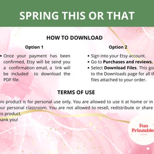 Spring This or That, Would You Rather Spring, Family Reunion Games, Ice ...