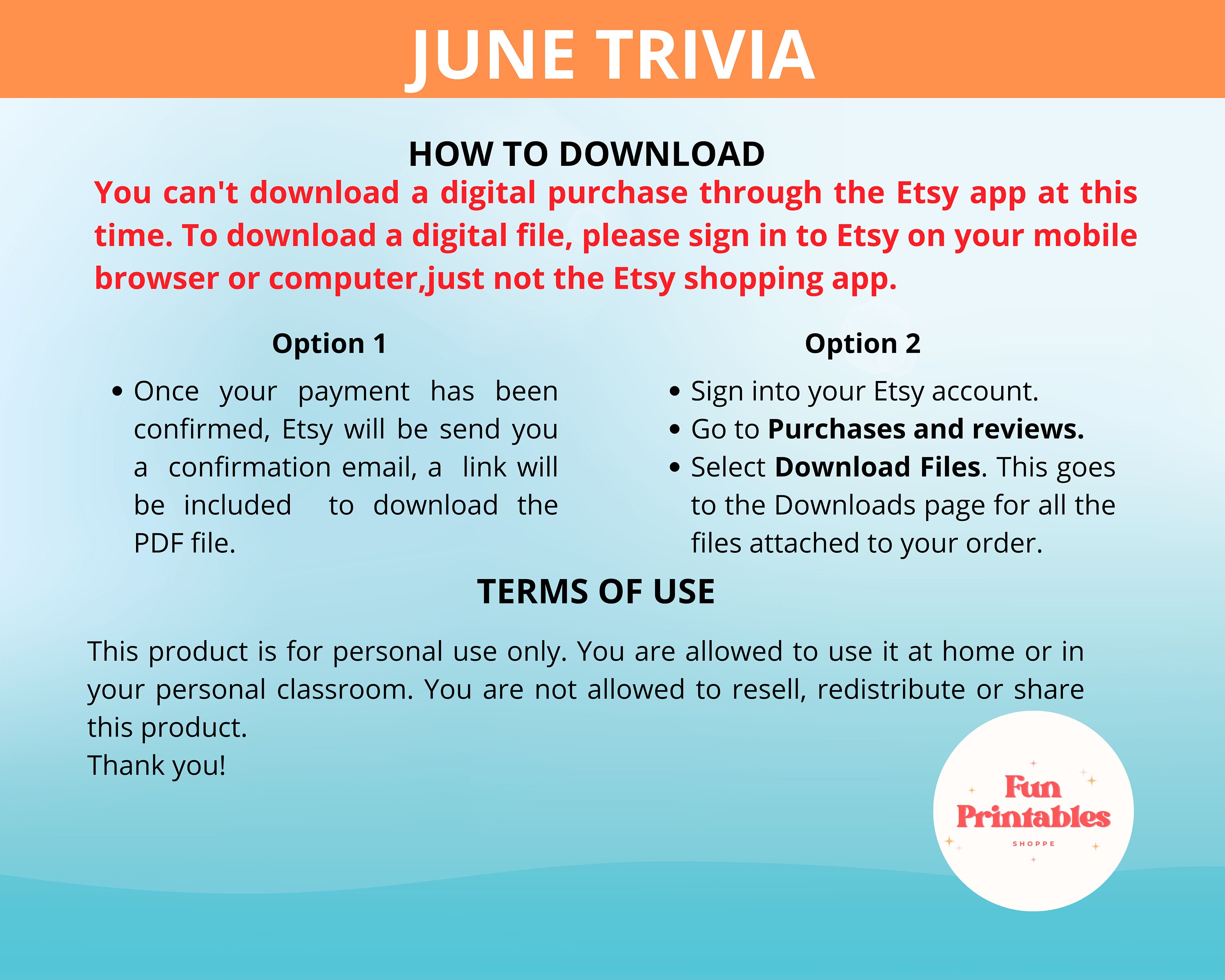June Trivia Game,summer Trivia Quiz,summer Party Games,summer Trivia ...