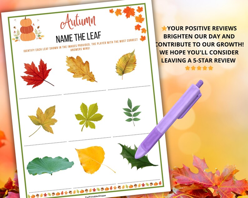 Fall Leaf Game,fall Trivia Quiz,autumn Trivia,leaf Trivia,pumpkin Quiz ...