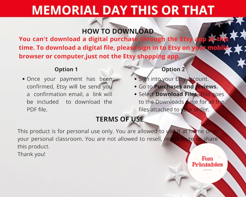 Memorial Day This or That,memorial Day Trivia,patriotic Game,memorial ...