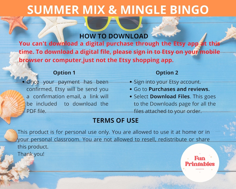 Summer Find Someone Who Bingo,summer Mix and Mingle Bingo,summer Bingo ...