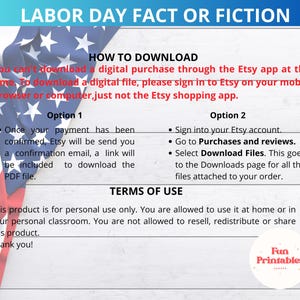 Labor Day Fact or Fiction,labor Day Trivia,american Trivia,trivia ...
