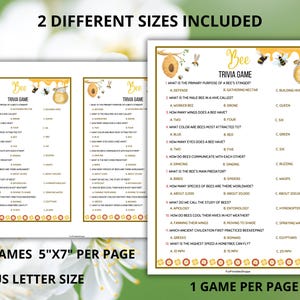 Bee Trivia Game,honey Bee Trivia,bee Quiz,bugs Trivia,animals Quiz ...