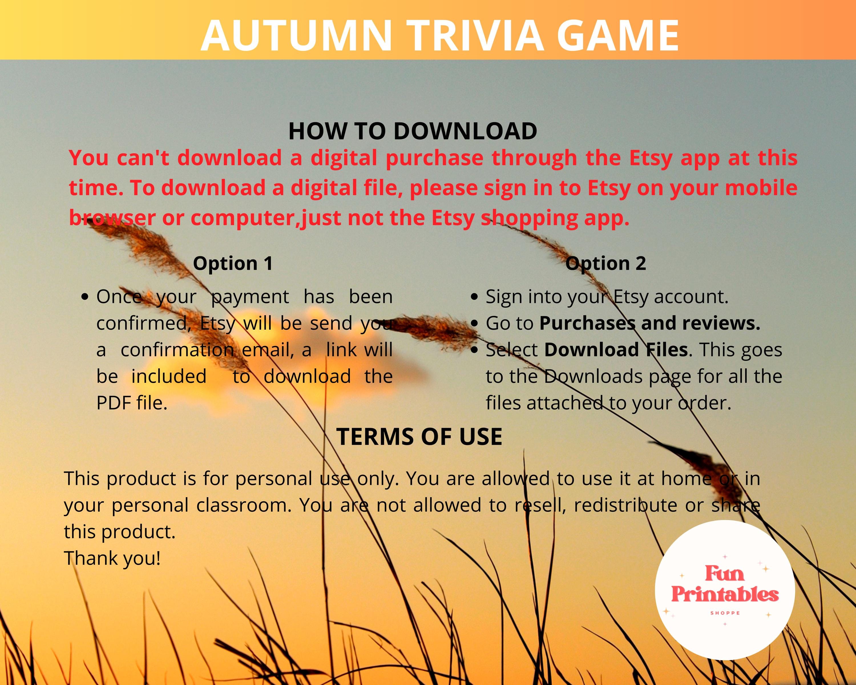 Fall Finish the Phrase,autumn Party,fall Activities,fun Harvest Game ...