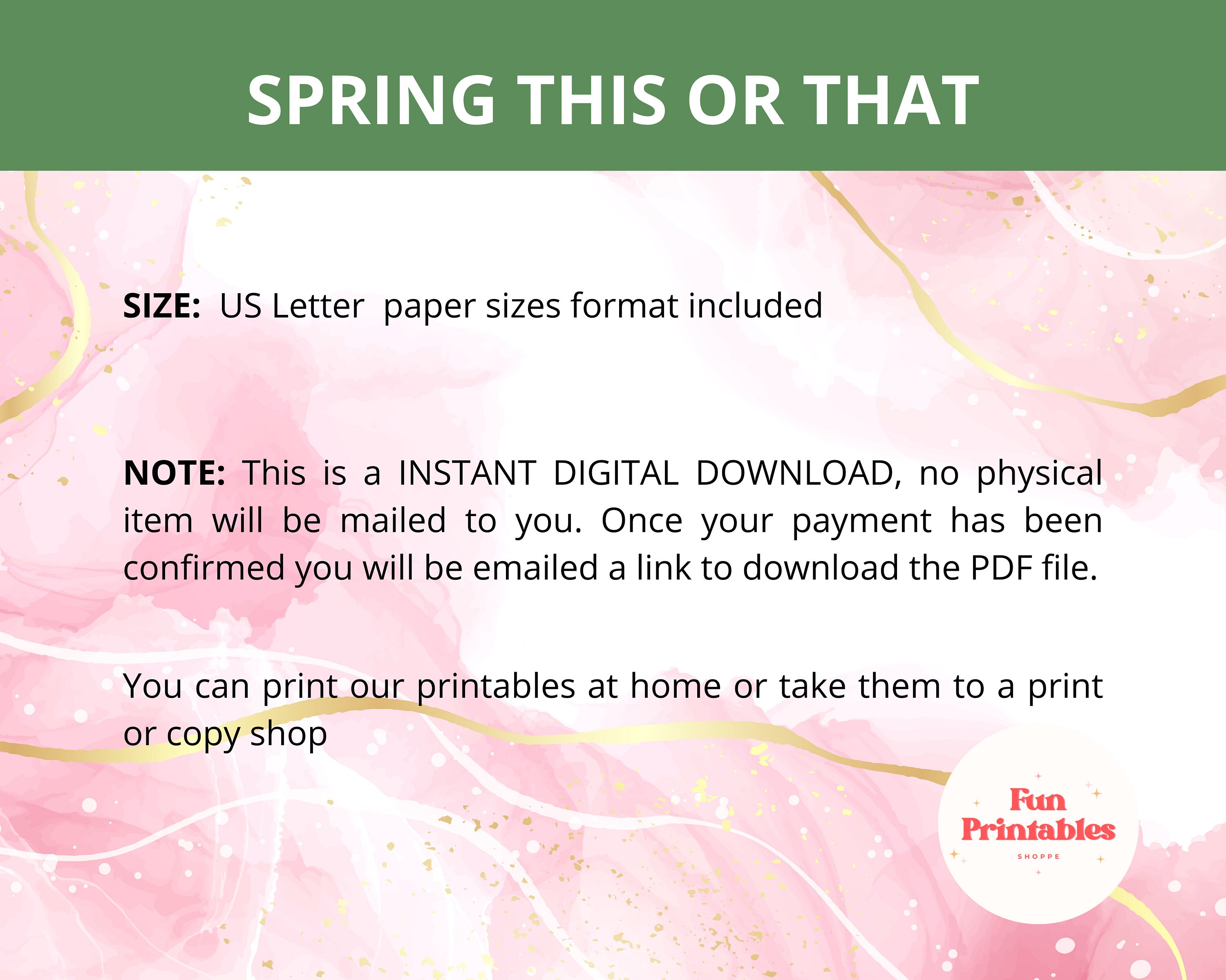 Spring This or That, Would You Rather Spring, Family Reunion Games, Ice ...