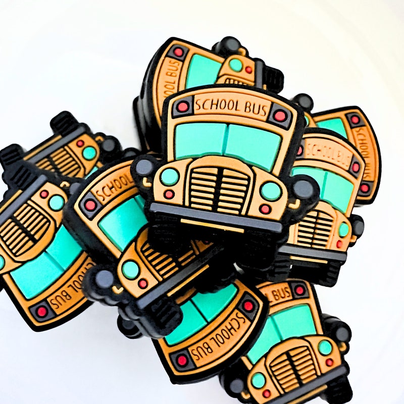 School Bus Charm - Etsy
