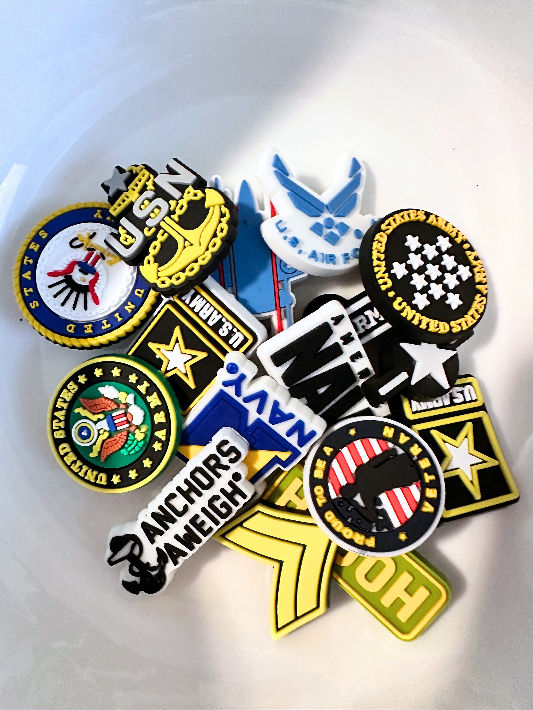 Military Decorated Veteran US Army Hooah Navy Anchor Air Force Coast ...