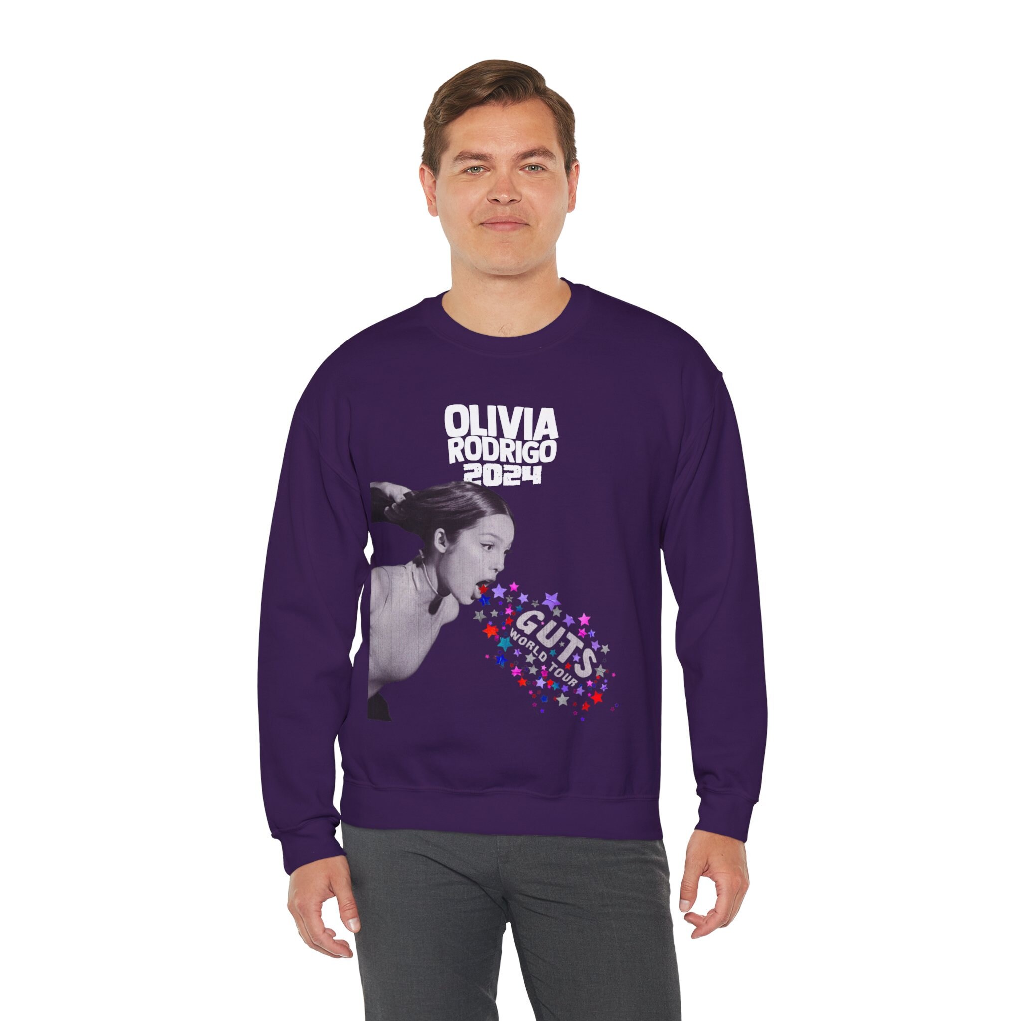 GUTS World Tour 2024 Setlist (Olivia Rodrigo) Sweatshirt sold by ...